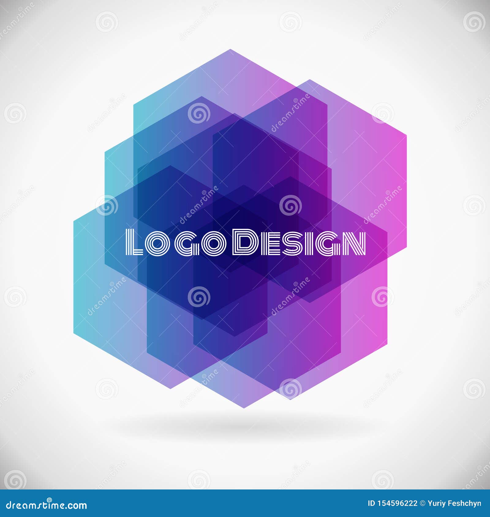 New Vector Logo Design Element Stock Vector - Illustration of card ...
