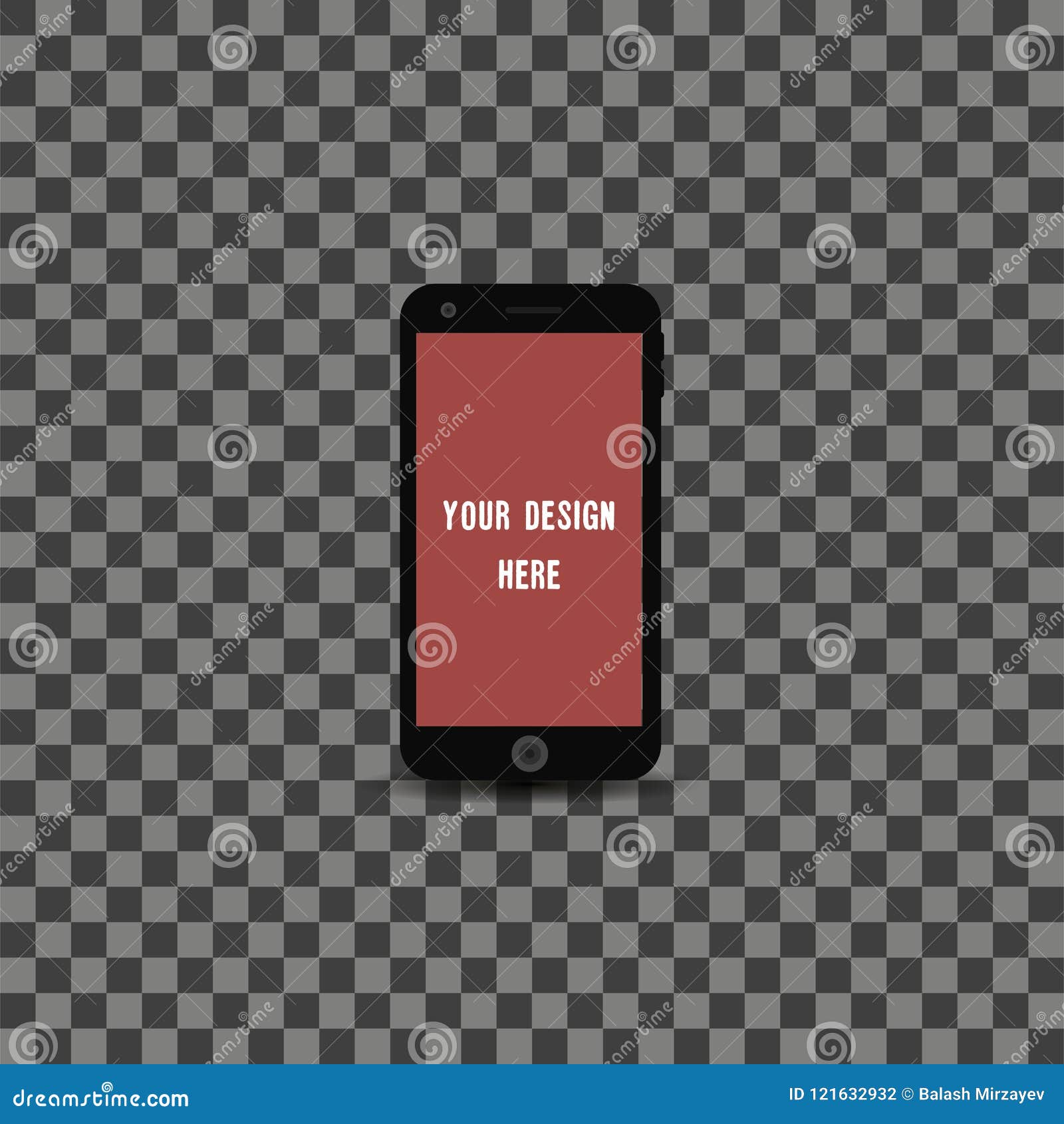 New Version of High Detailed Realistic Smartphone Isolated on ...
