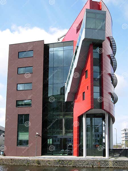 New view in architecture stock image. Image of sunset, shape - 724997