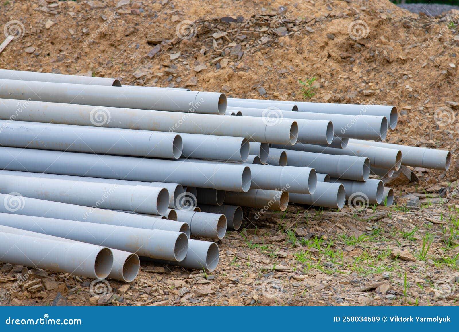 Stack Of Sewer Pipes Royalty-Free Stock Photo | CartoonDealer.com #29937561