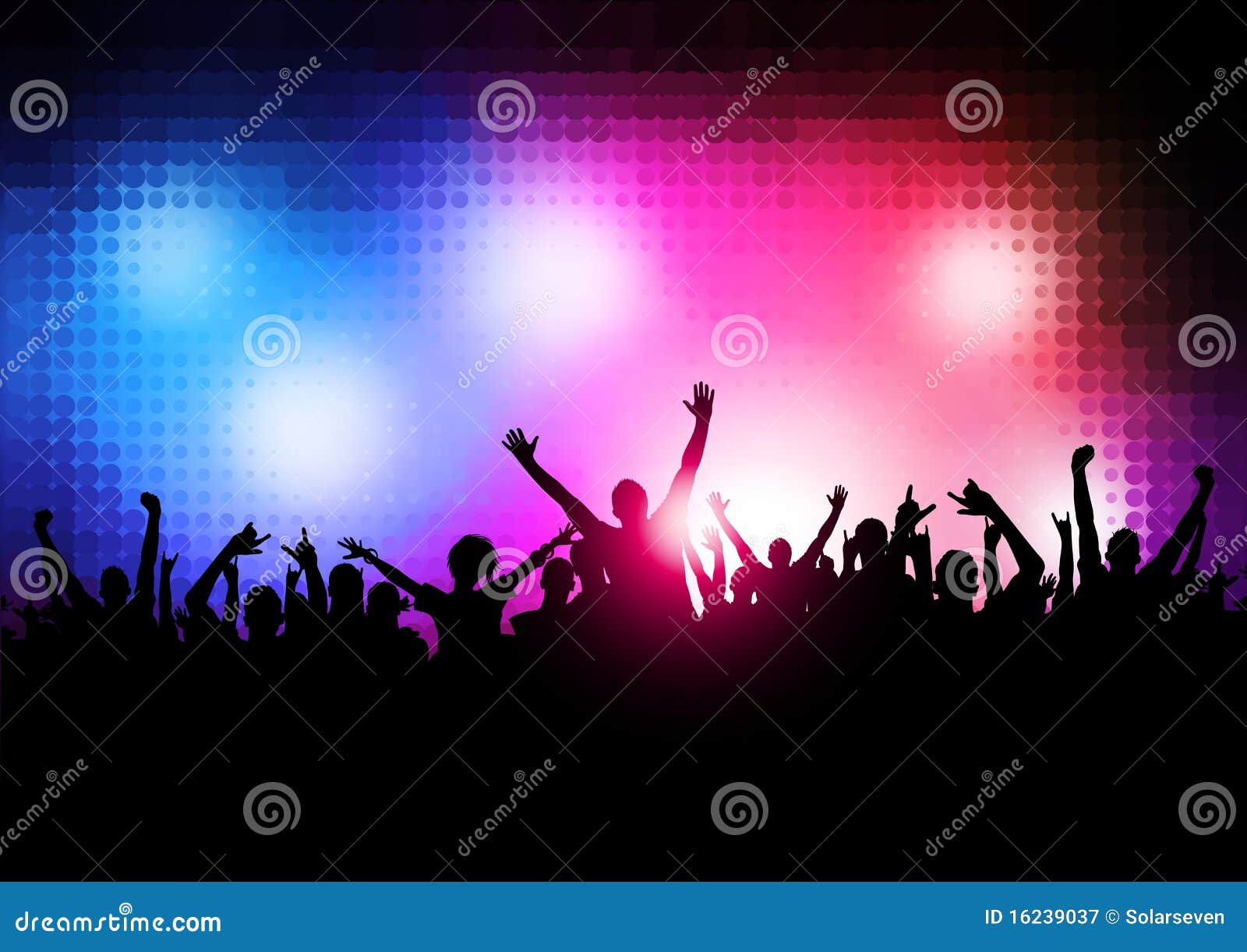 New Wave Party People stock vector. Illustration of lifestyle - 16239037