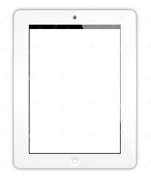New white apple ipad editorial photography. Illustration of illustrator ...