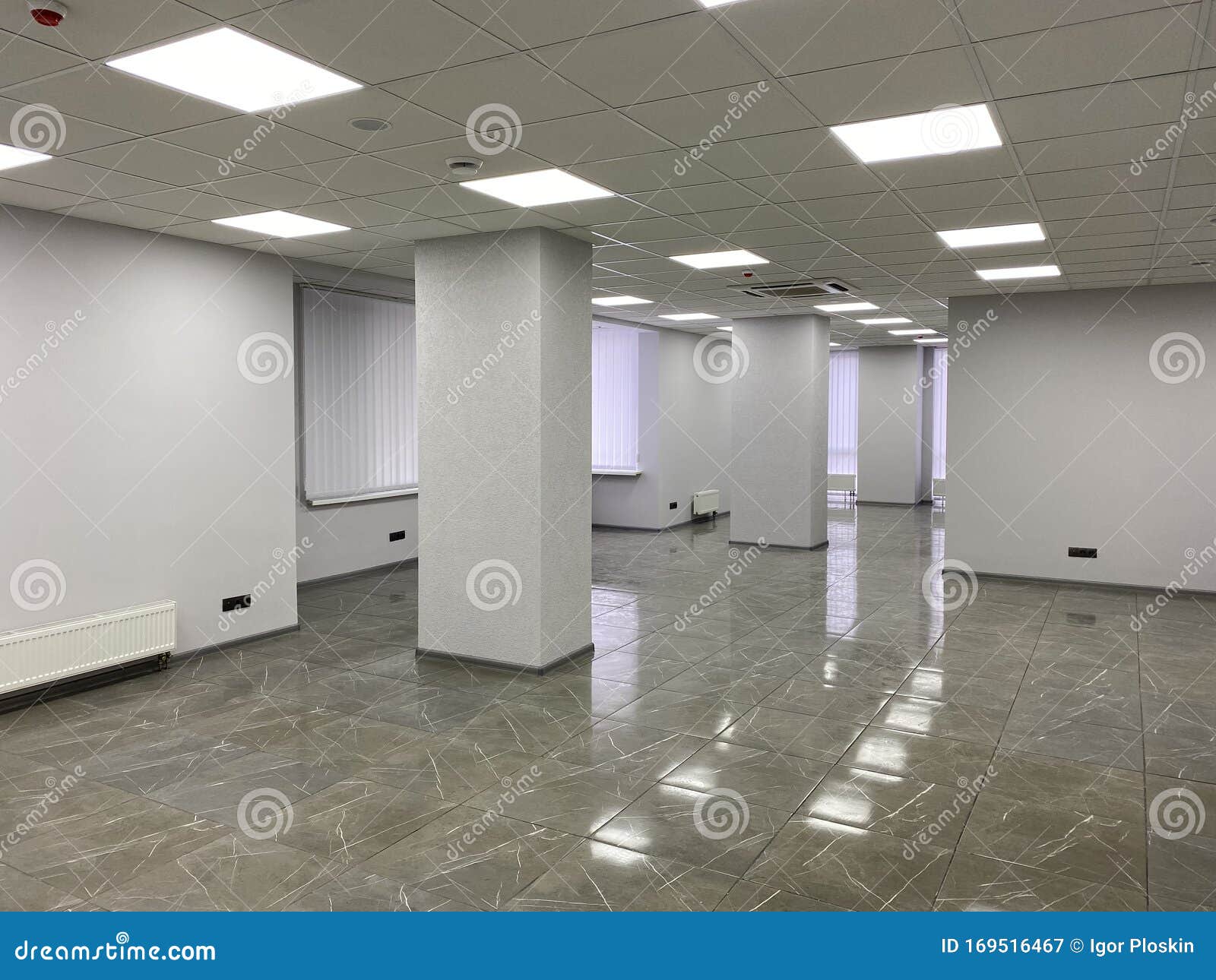 New white empty office stock image. Image of design - 169516467