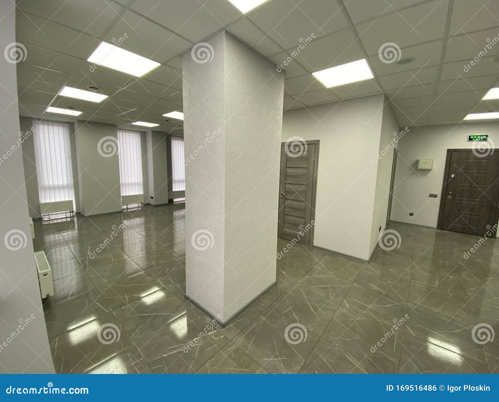 New white empty office stock photo. Image of business - 169516486