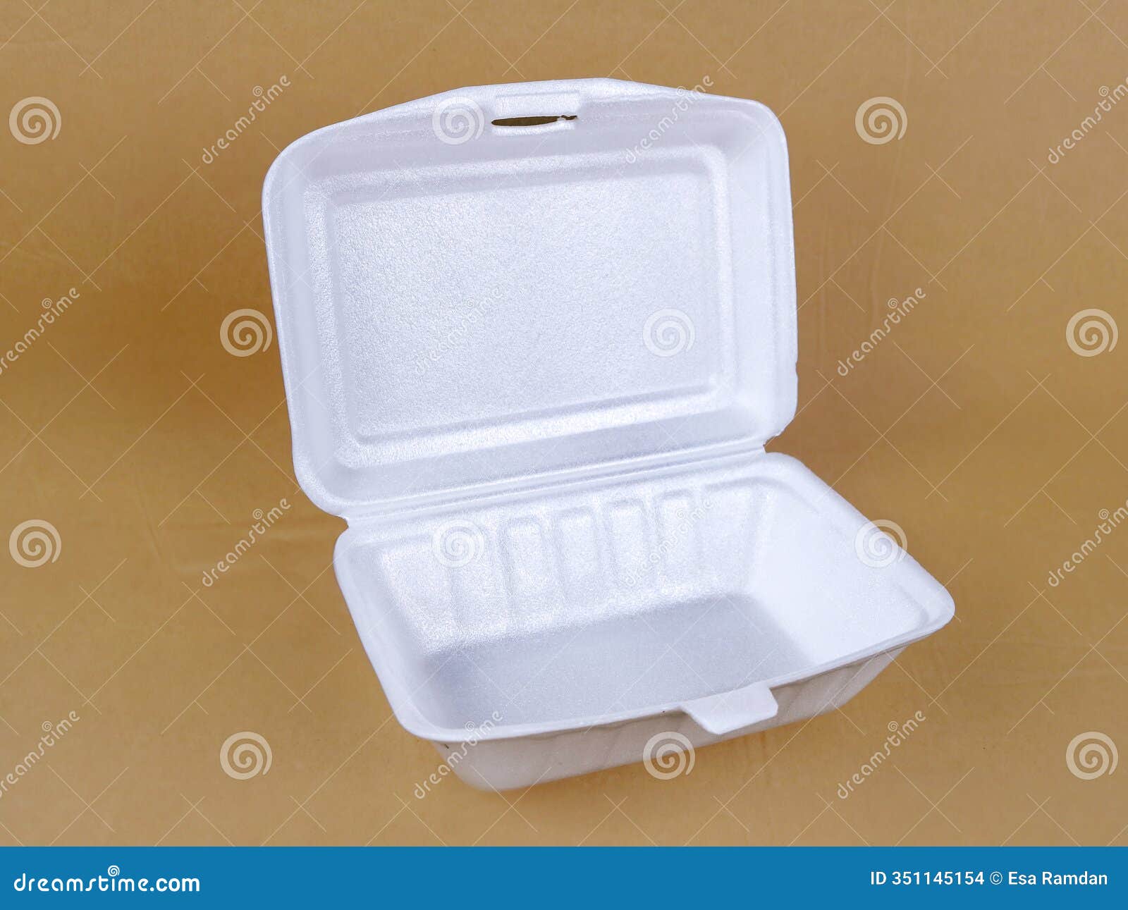 The New White Styrofoam Food Box Stock Photo - Image of gadget, storage ...