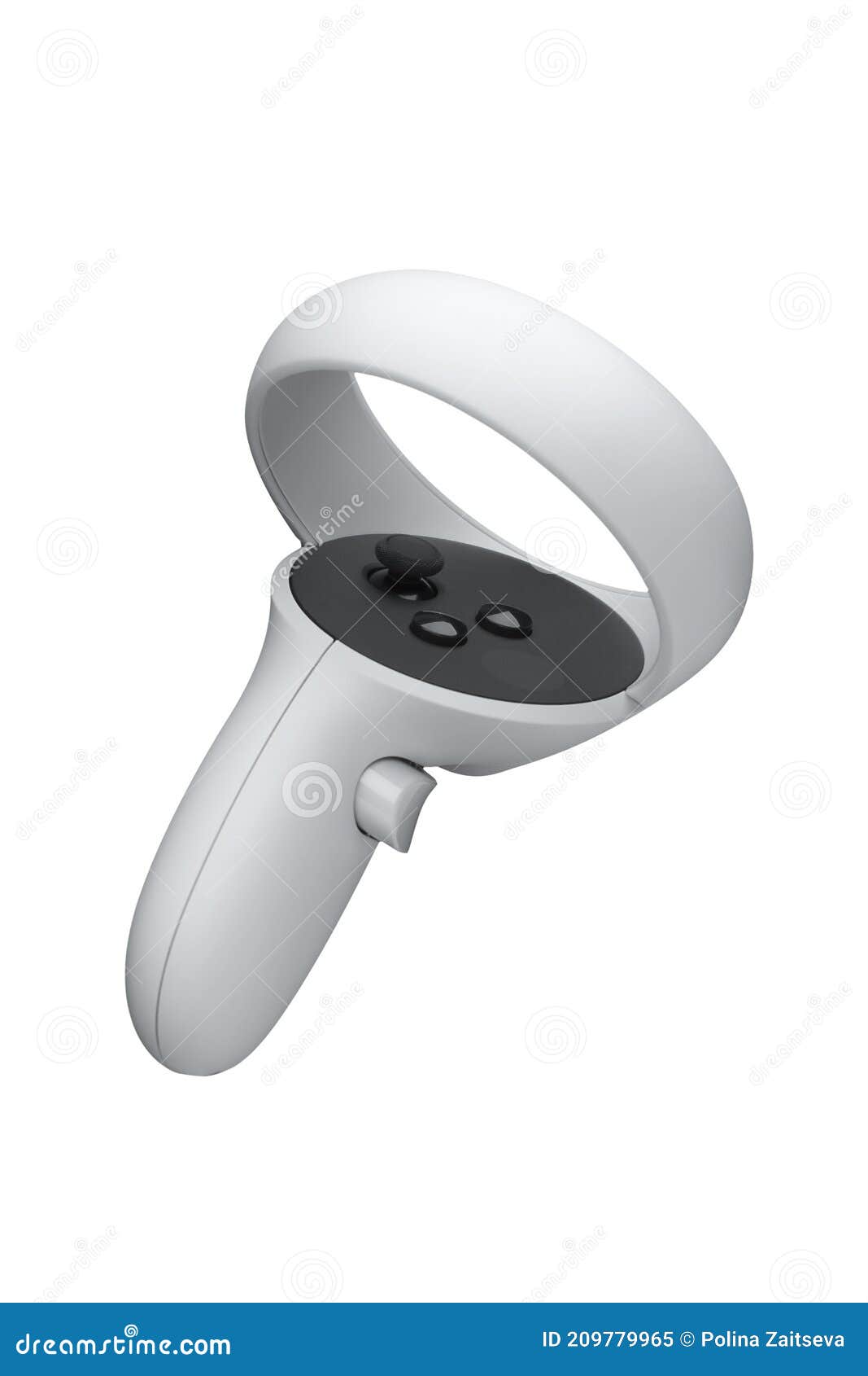 New White VR Controller. Virtual Reality Controller Isolated Stock Image Image of technology gamepad 209779965