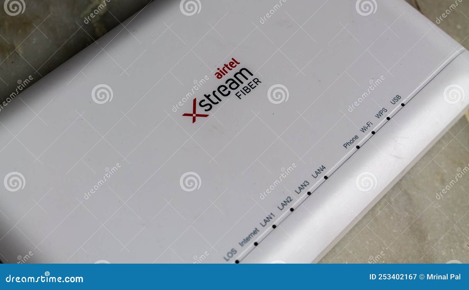 New Wifi Modem Provided by Airtel Xstream Editorial Photography - Image ...
