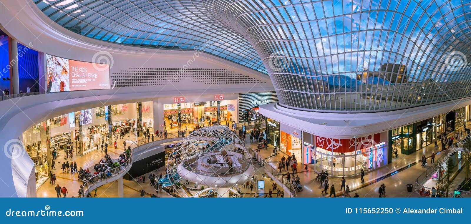 New Wing of the Chadstone Shopping Centre, the Largest Shopping Centre ...