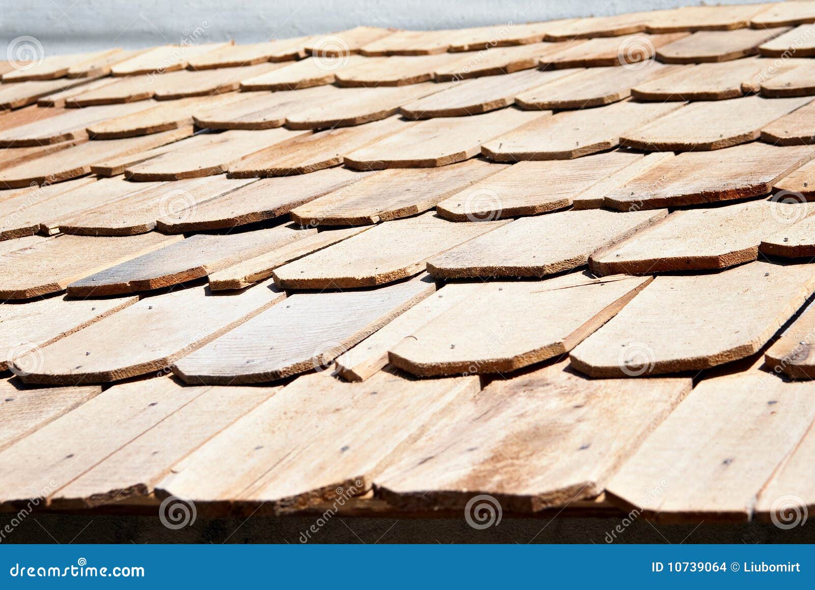 New wooden roof tile stock photo. Image of background - 10739064