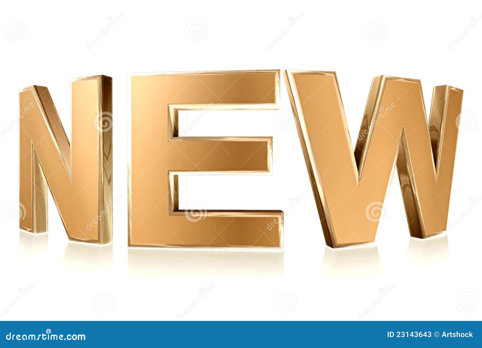 New word stock illustration. Illustration of business - 23143643