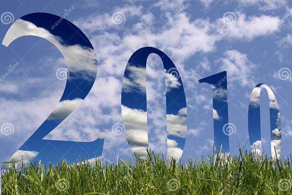 New Year 2010 stock image. Image of season, celebrate - 10350401