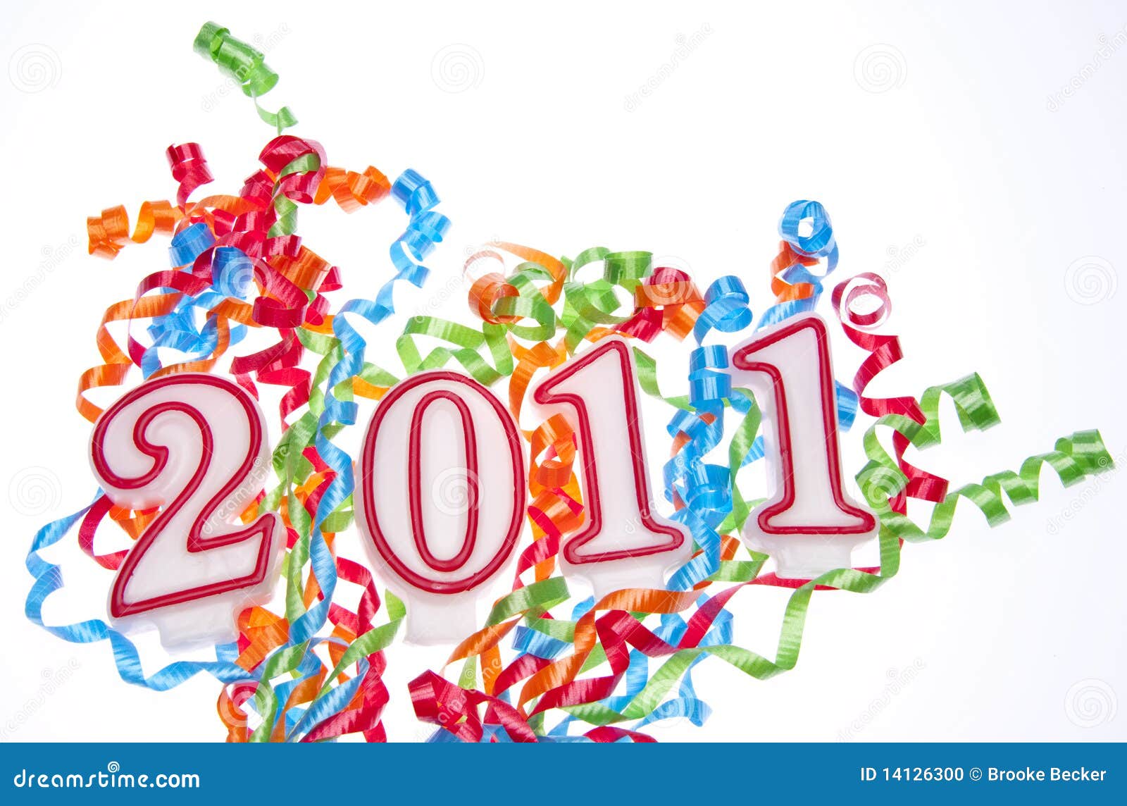 New Year 2011 stock photo. Image of year, studio, beginning - 14126300