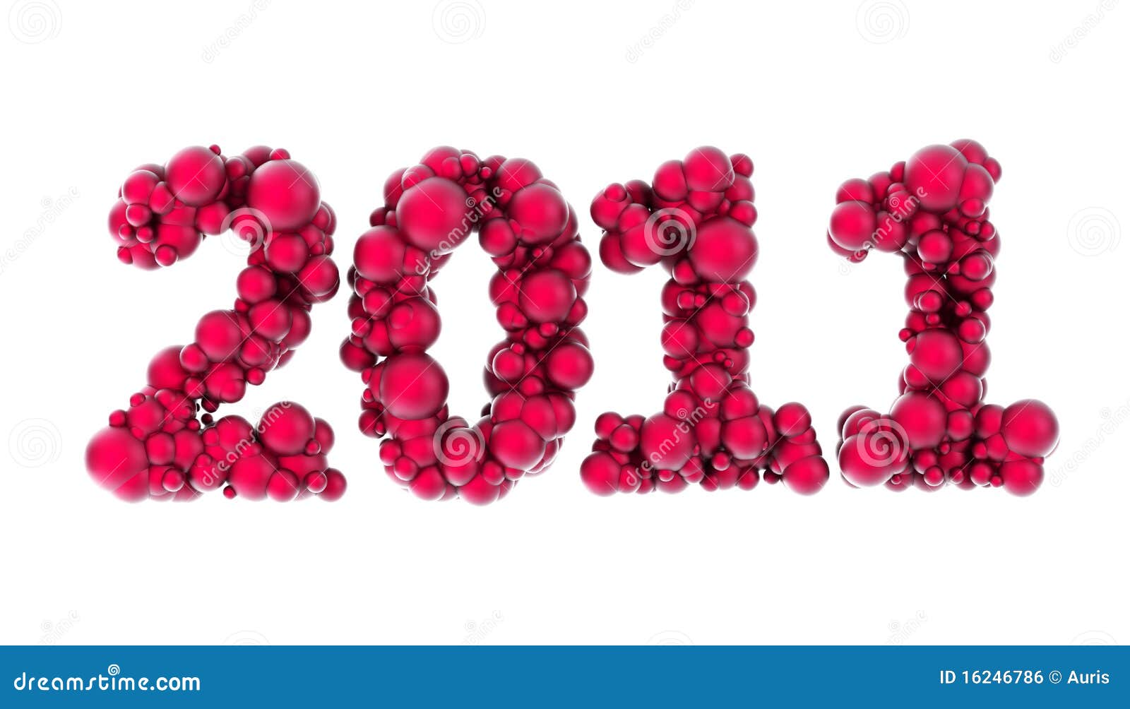 New year 2011 stock illustration. Illustration of sign - 16246786