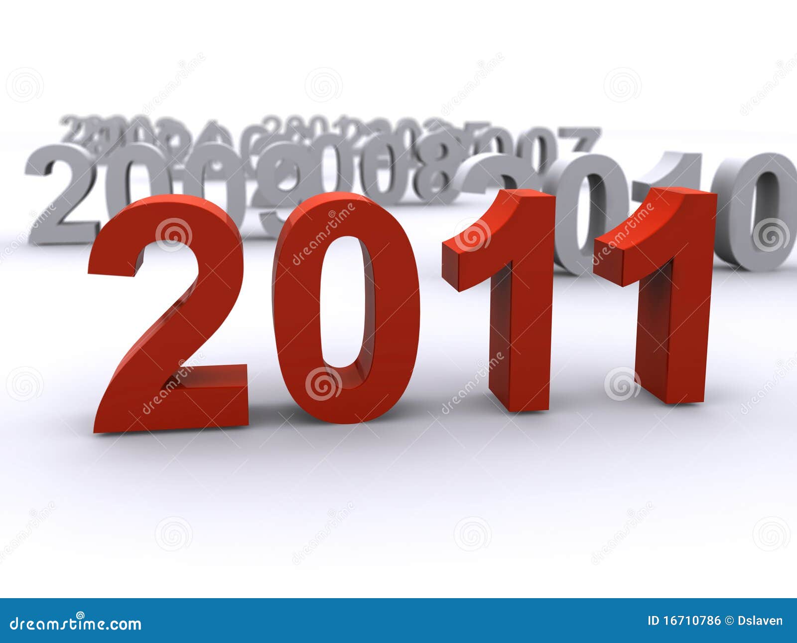 New year 2011 stock illustration. Illustration of congratulation - 16710786