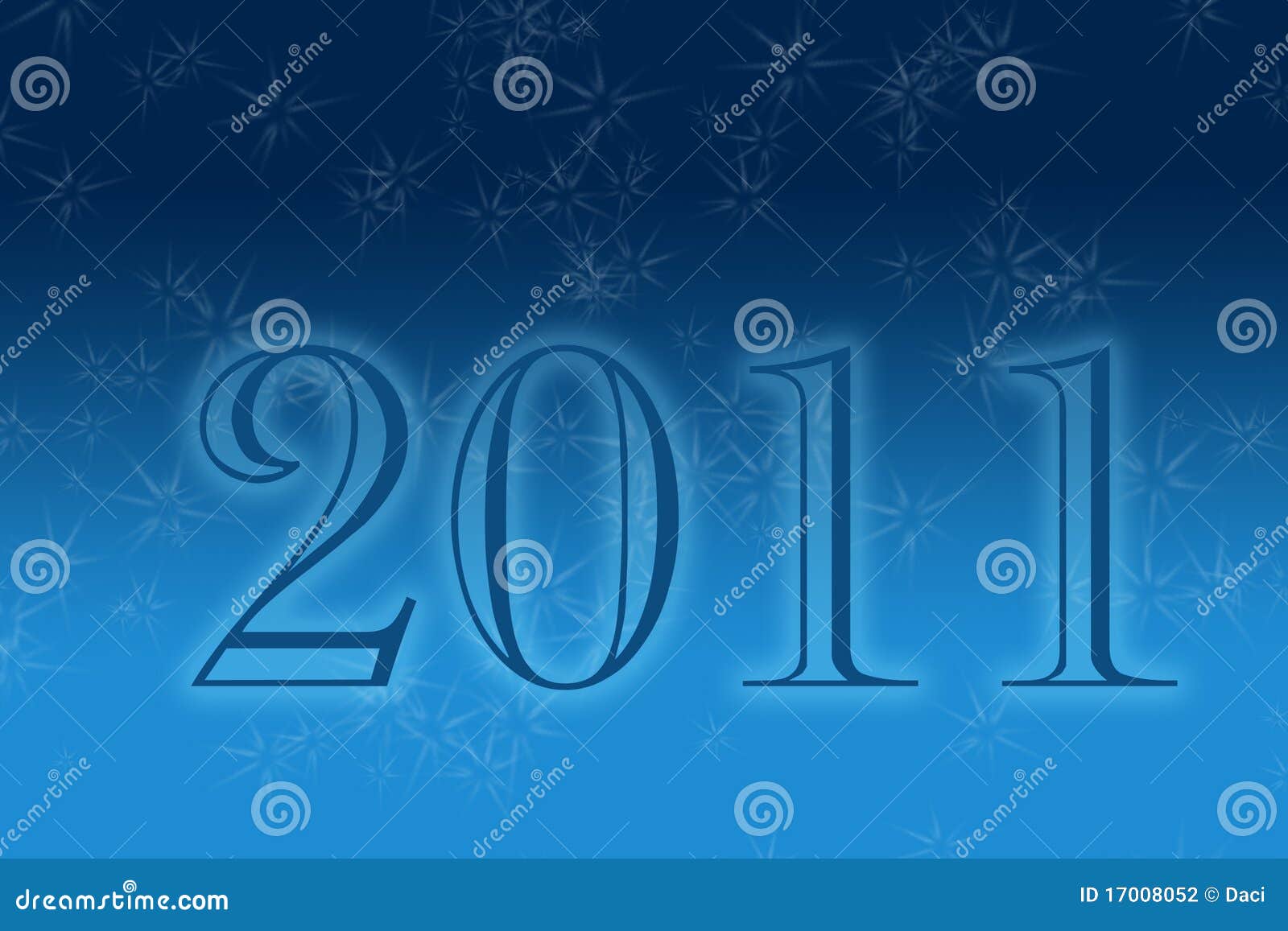New Year 2011 stock illustration. Illustration of border - 17008052