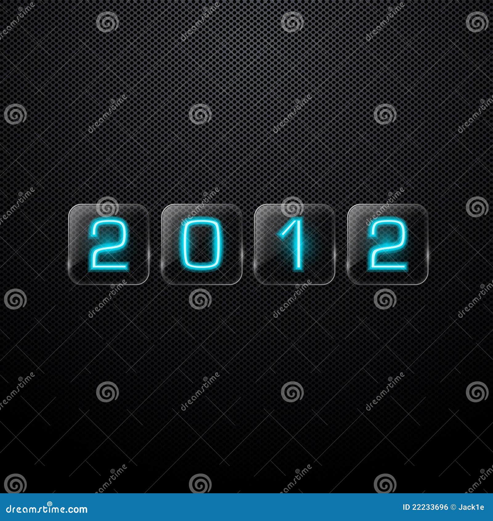 New year 2012 stock vector. Illustration of concept, table - 22233696