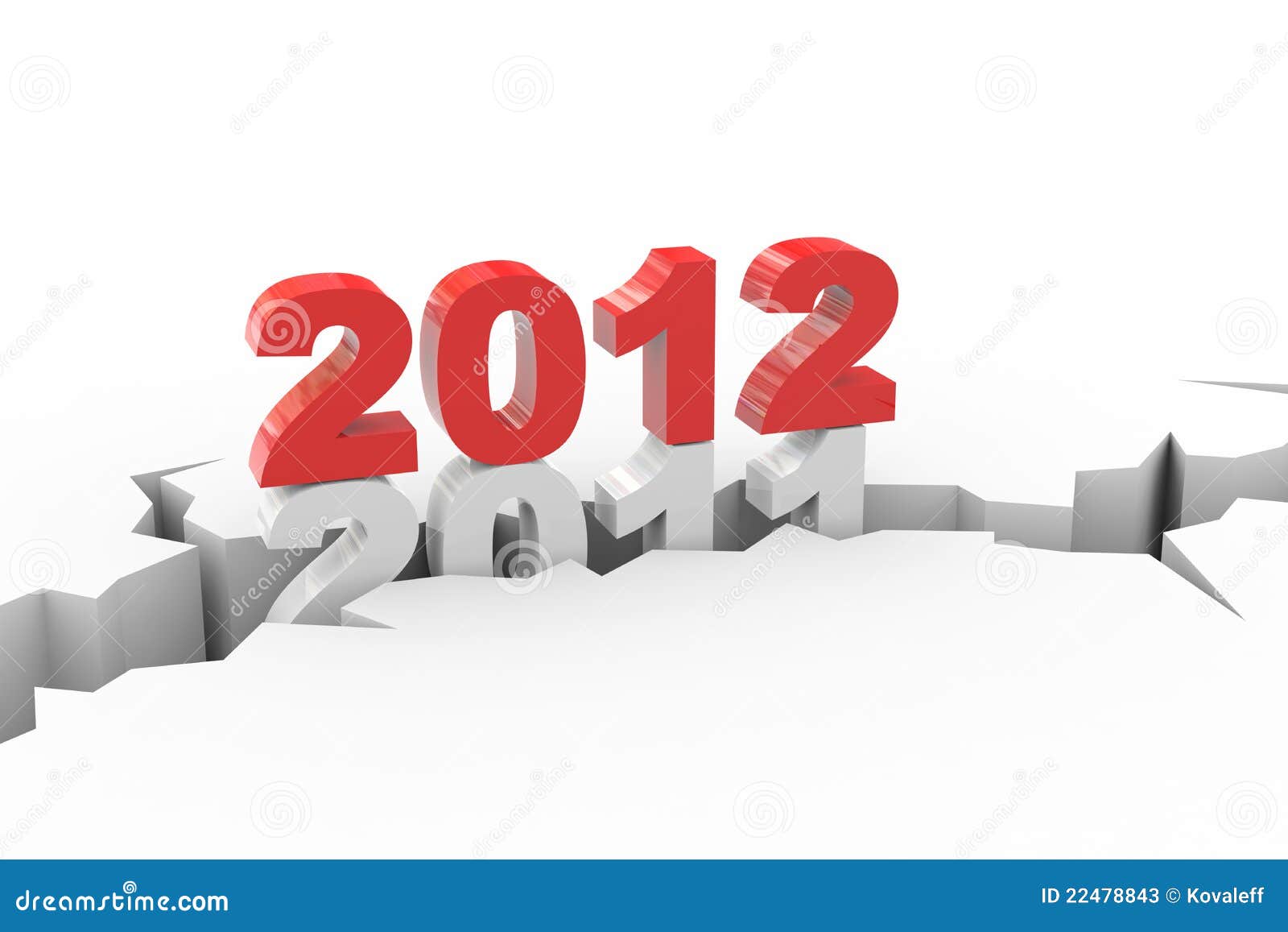 New year 2012. stock illustration. Illustration of symbol - 22478843