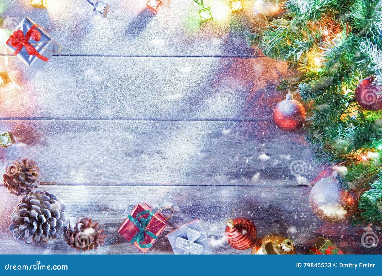 New year back stock image. Image of greeting, claus, light - 79845533