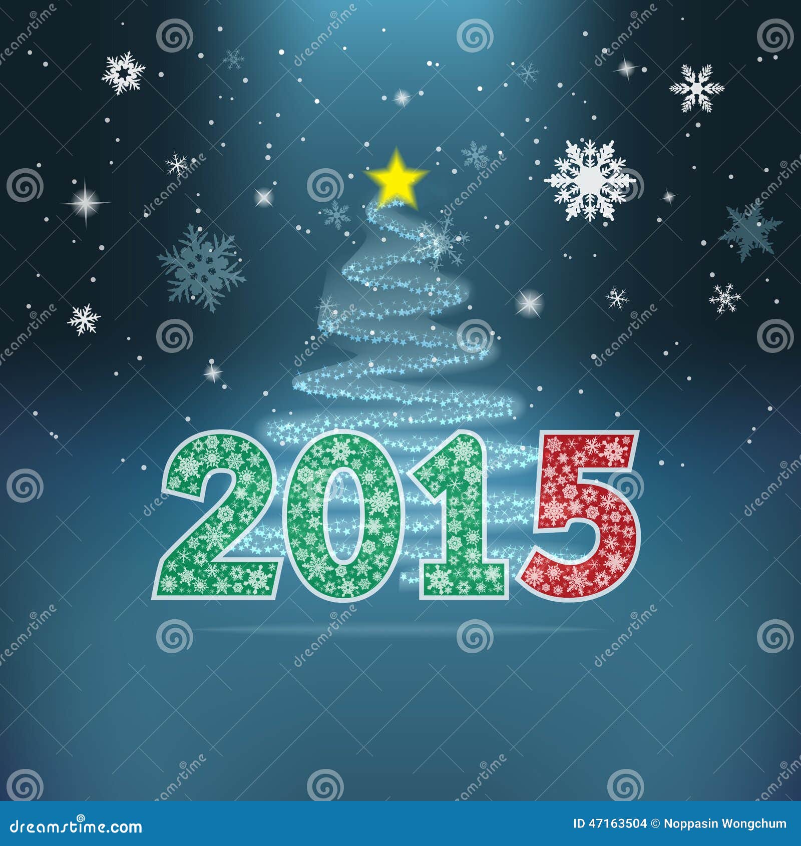 New Year 2015 background stock vector. Illustration of abstract - 47163504