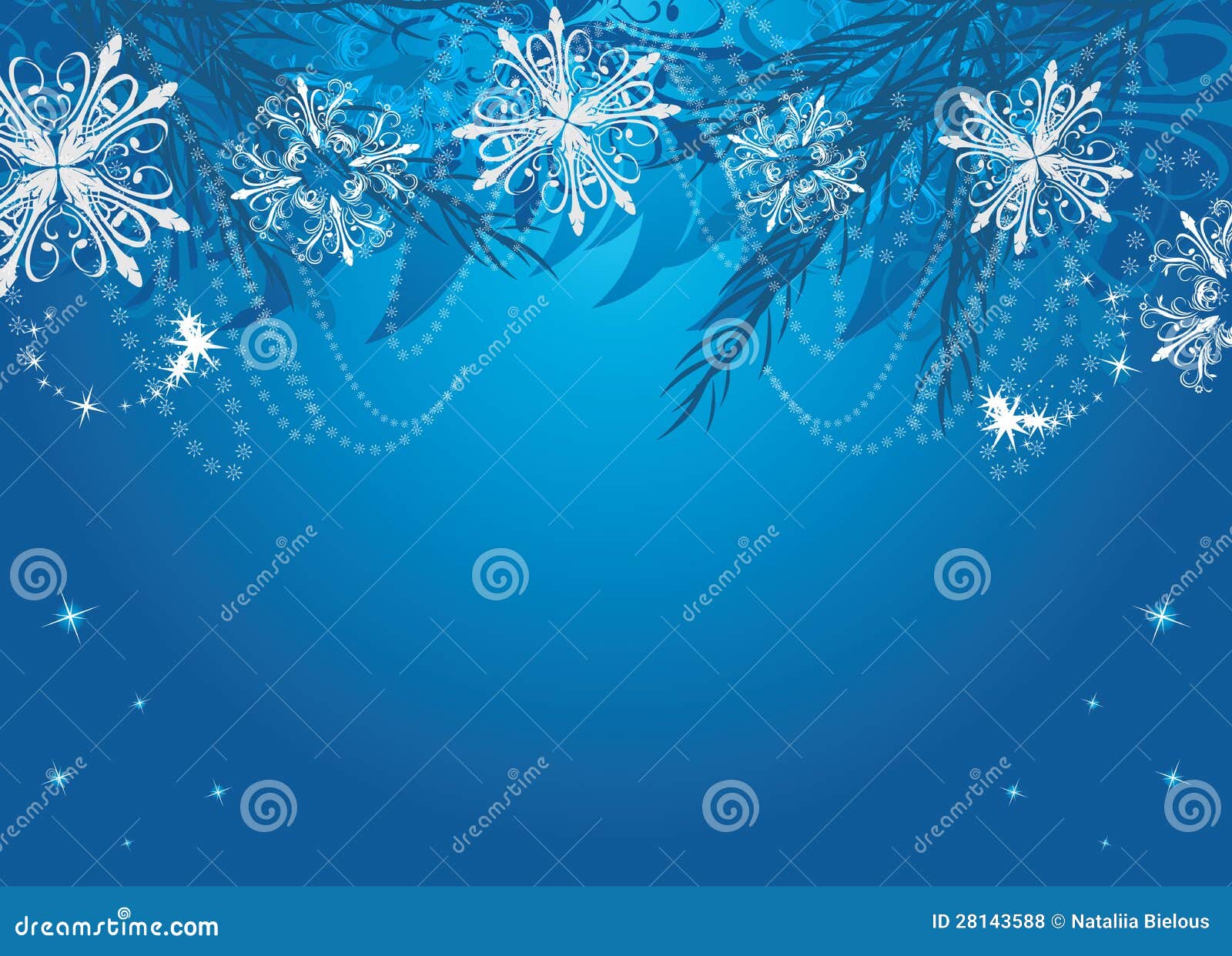 Background Snowflakes Tree Stock Illustrations – 63,643 Background ...