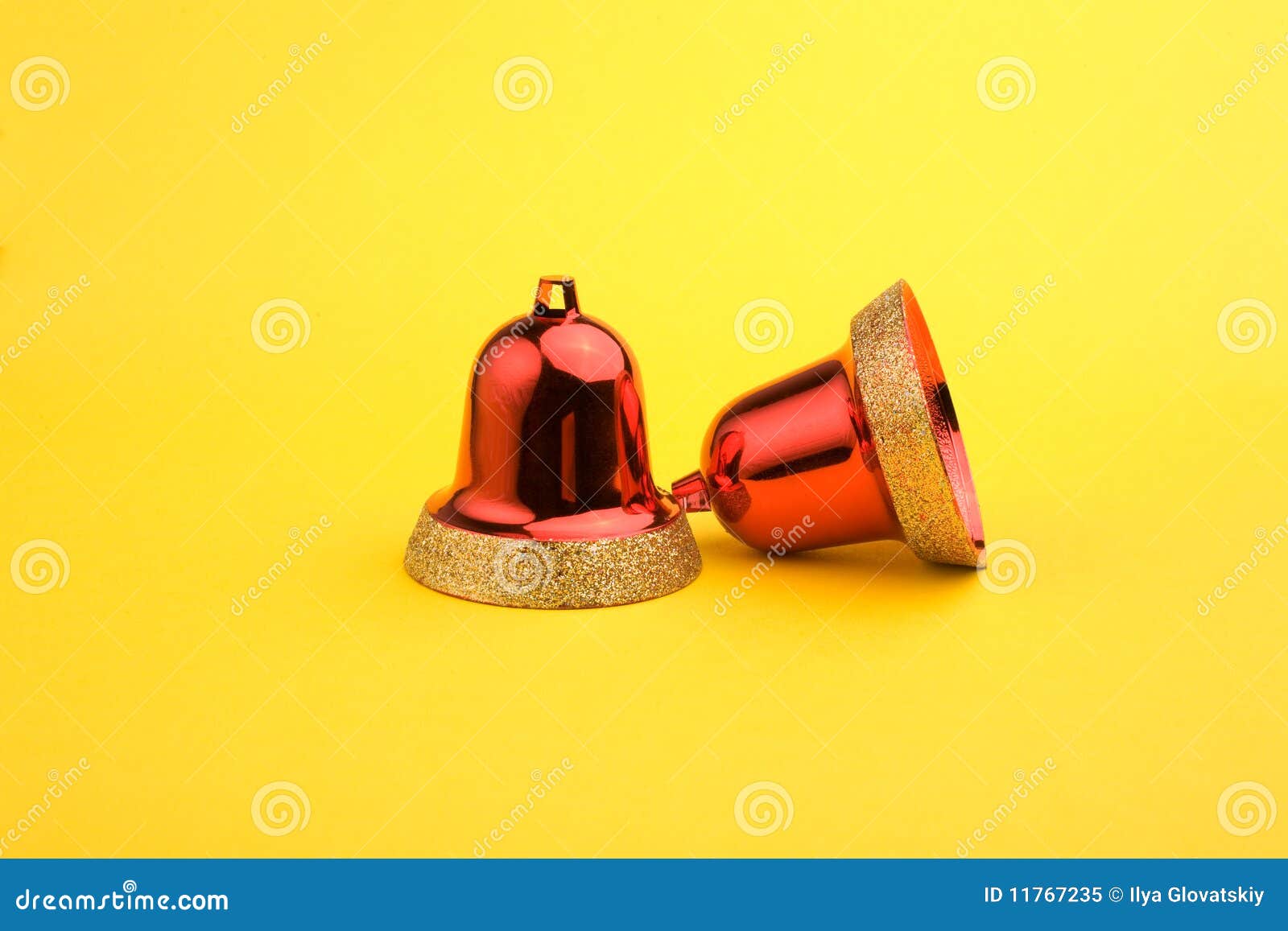 New year bell stock image. Image of side, beautiful, holiday - 11767235