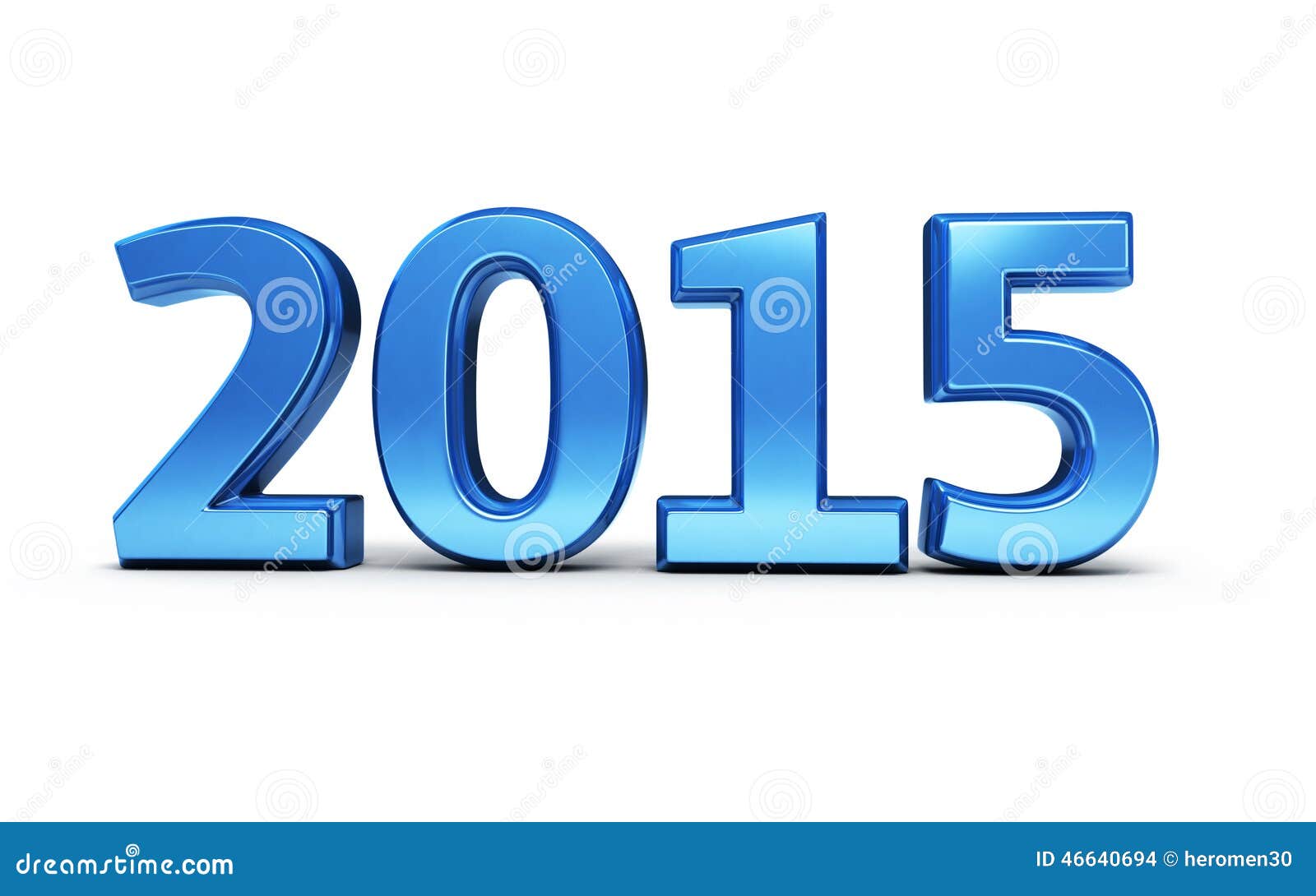 New Year 2015 stock illustration. Illustration of metallic - 46640694