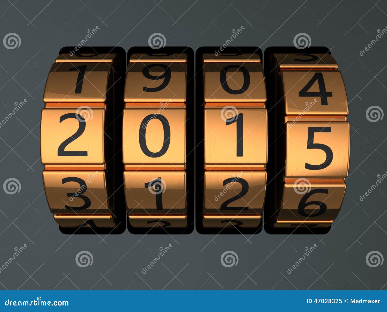 New year code stock illustration. Illustration of combination - 47028325
