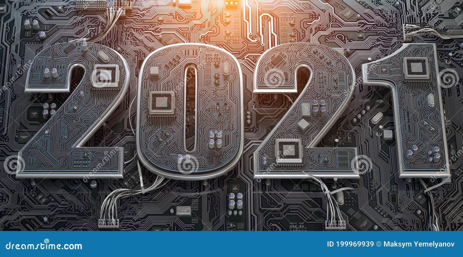 New 2021 Year in Computer Technology and Internet Commucations Industry ...