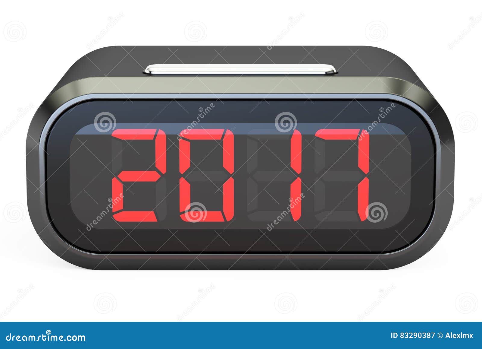 Digital Clock Face Clipart