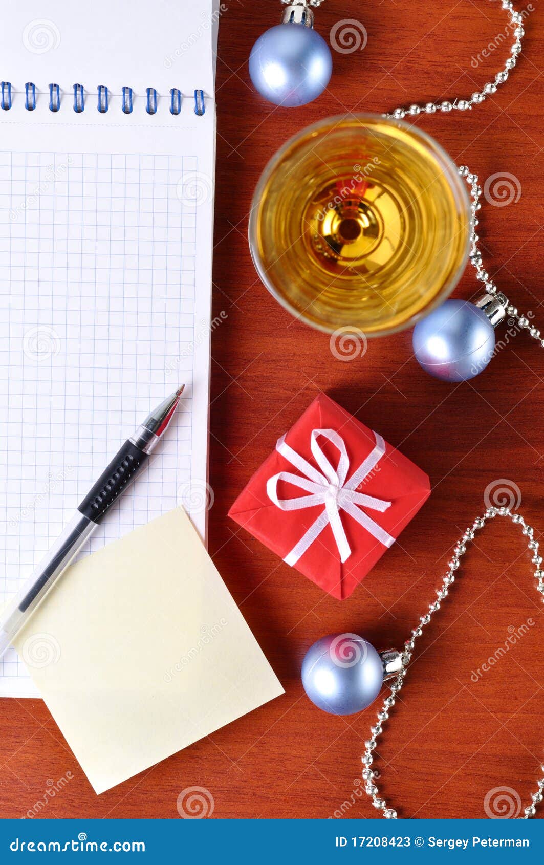 New year eve workplace stock image. Image of decorative - 17208423