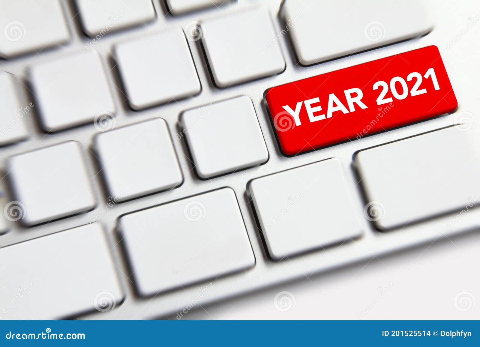 New Year 2021 on the Keyboard Stock Photo - Image of concepts ...