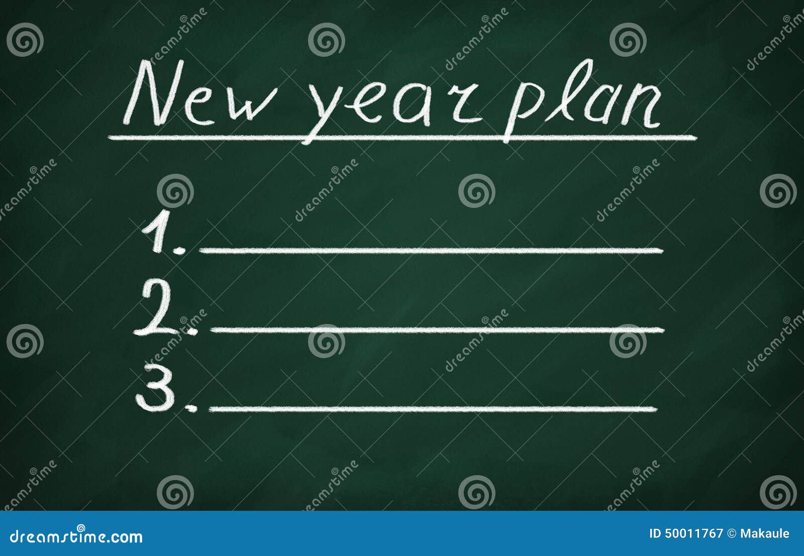 New year plan stock illustration. Illustration of green - 50011767