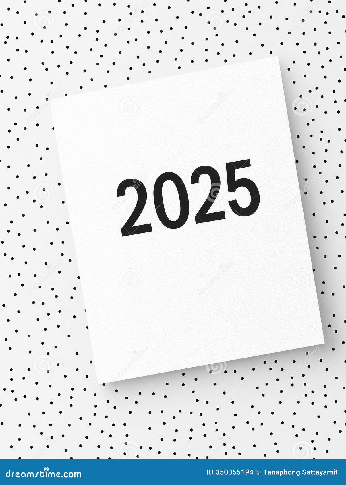 New Year 2025 Planning Note White Note Black Text Year 2025 Minimalist ...
