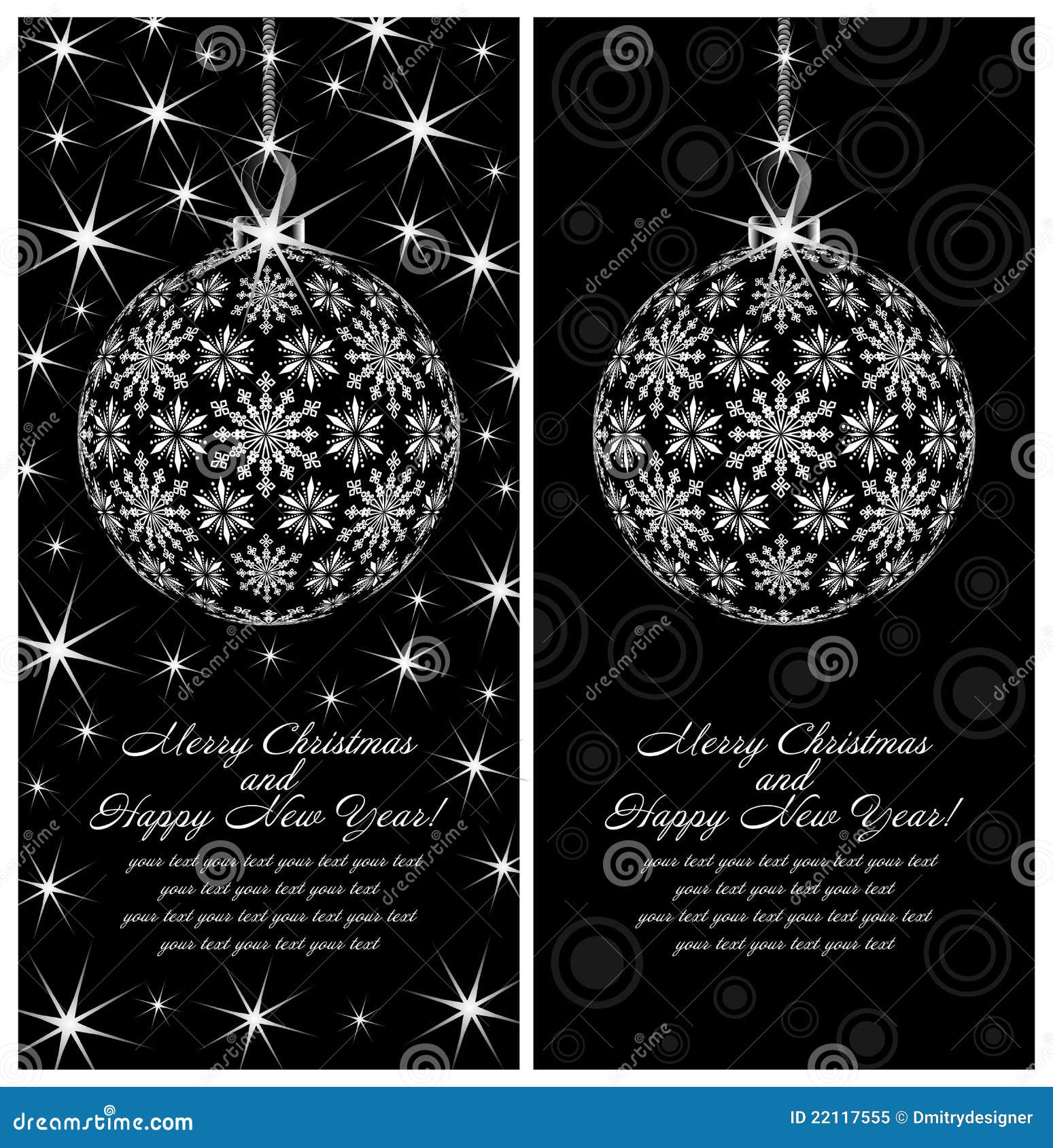 New Year s ball stock vector. Illustration of symbol - 22117555