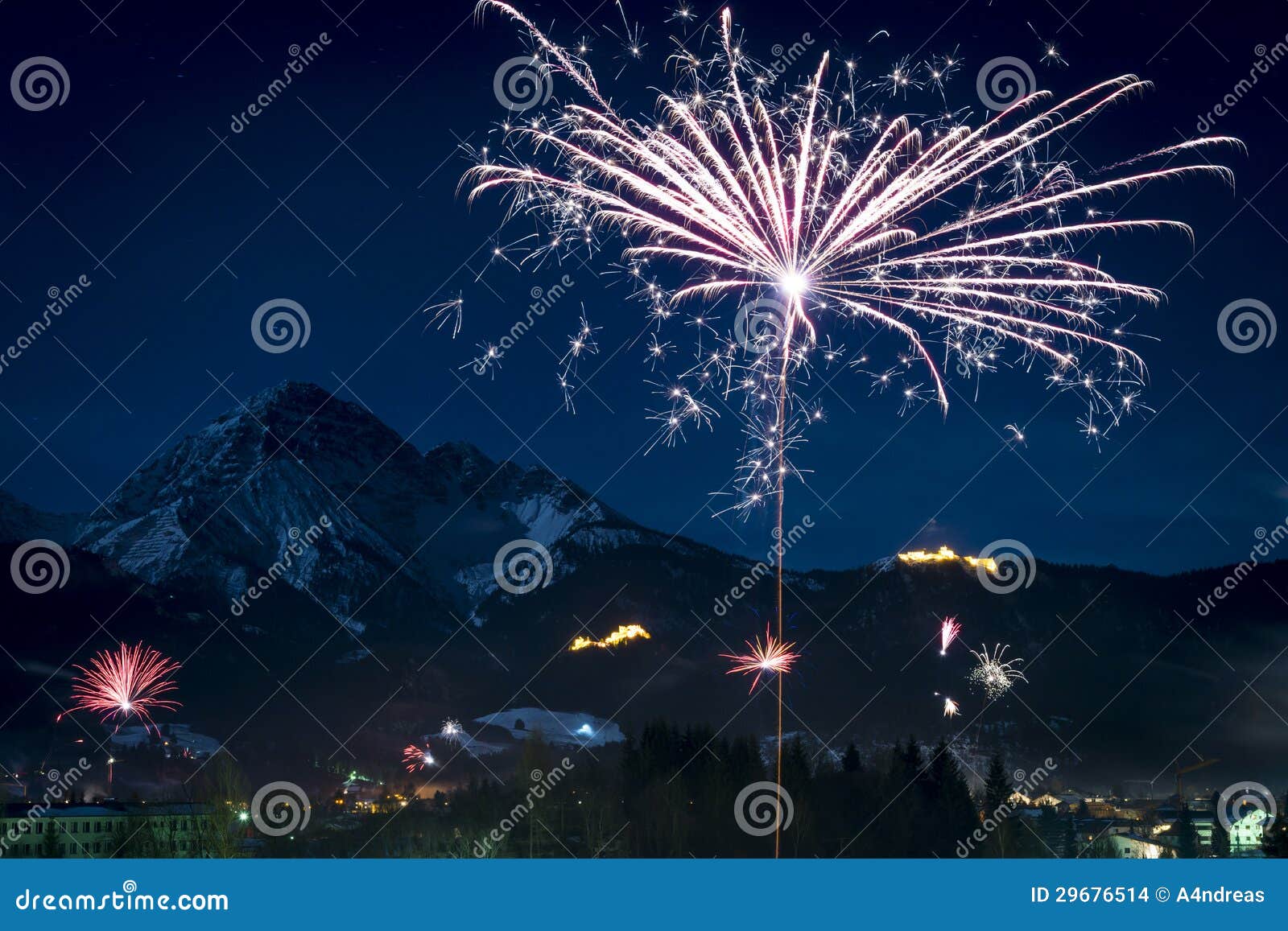 Fireworks Rocket Line Icon. Pyrotechnic Salute Sign. Neon Light Speech ...