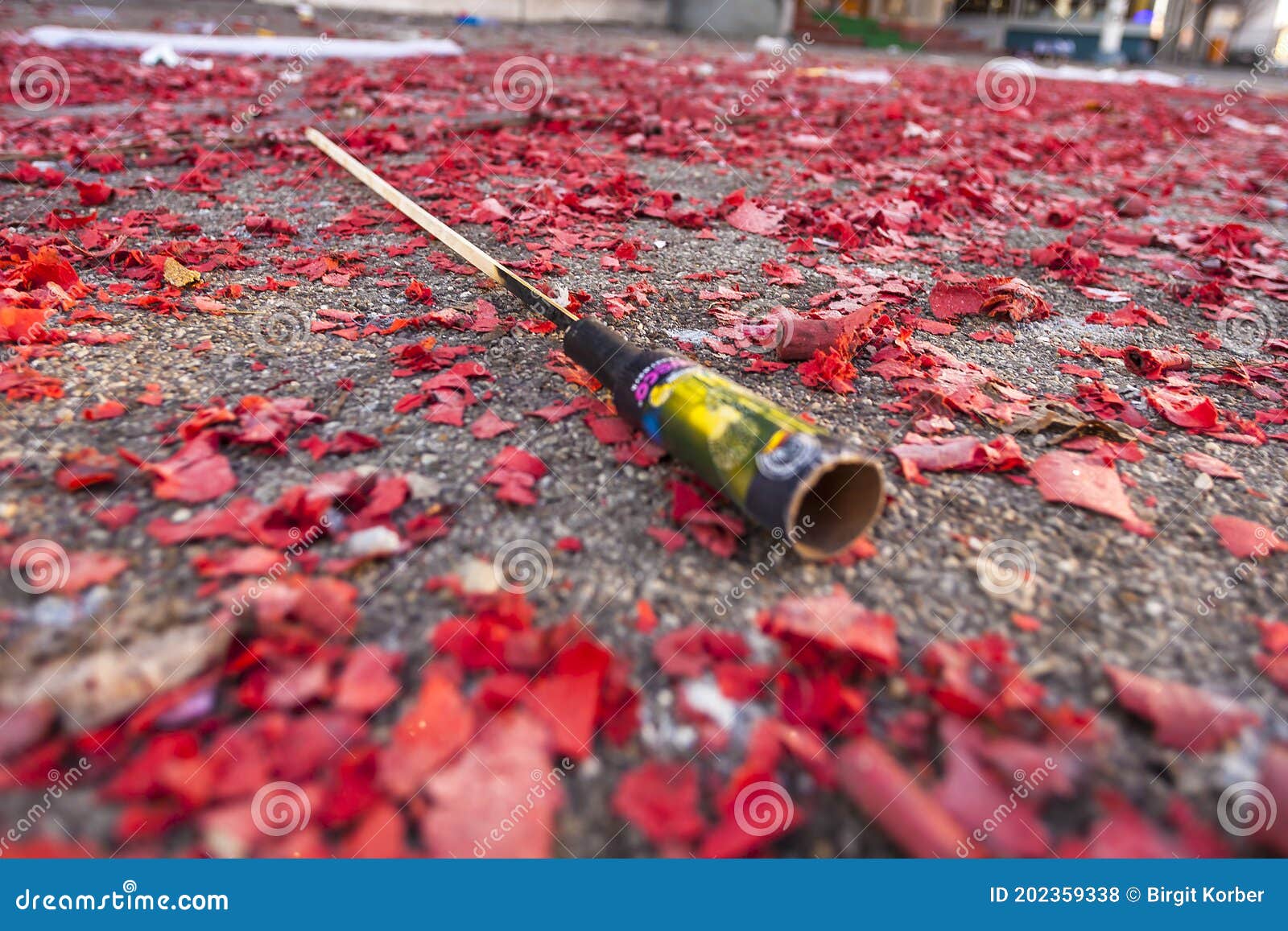 New Year`s firecrackers stock photo. Image of fire, garbage - 202359338