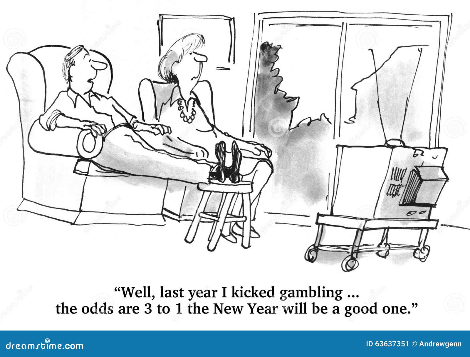 New Years Resolutions Check List Goals Plan Check Mark Illustration ...