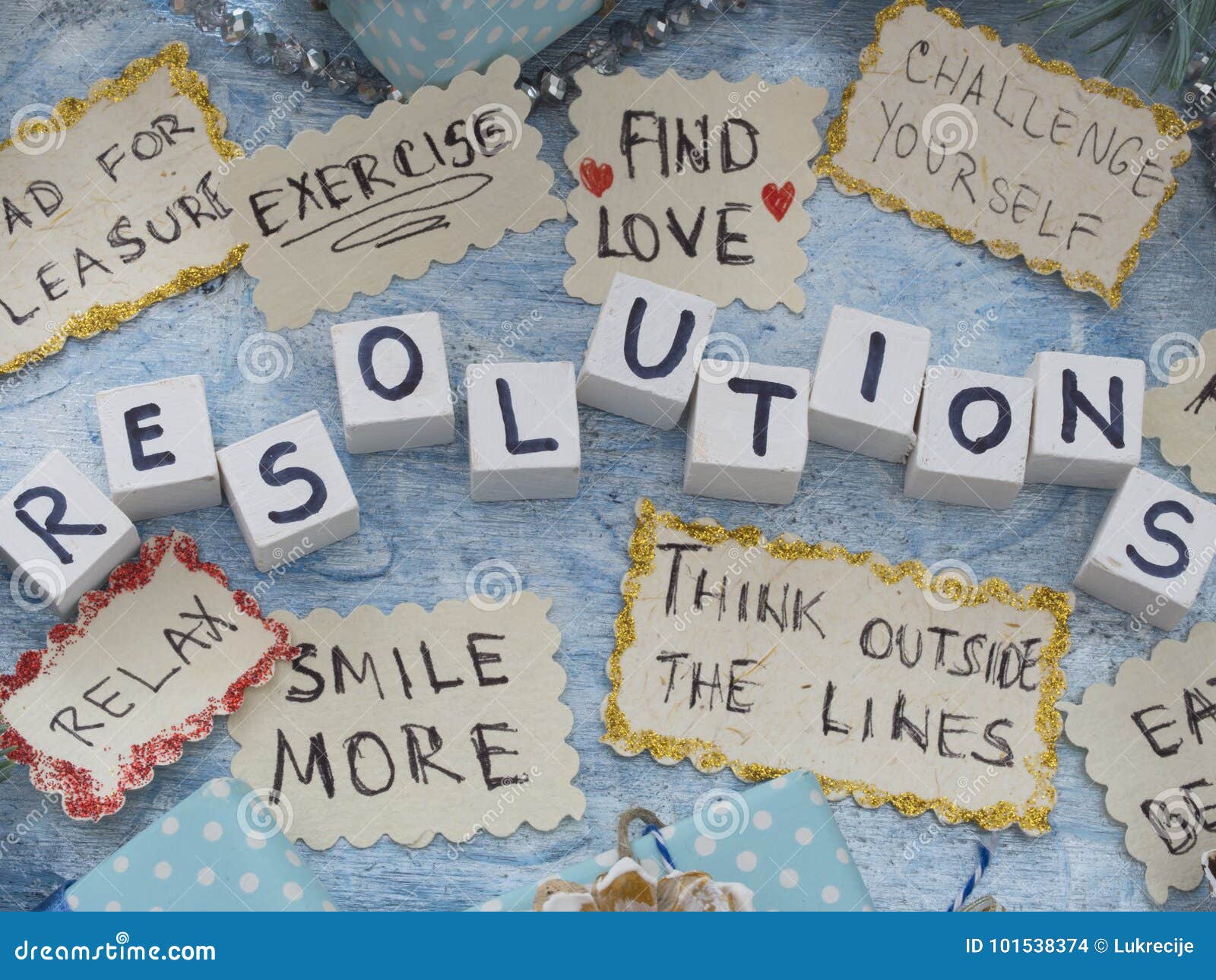 New Year`s Resolutions stock photo. Image of fitness - 101538374