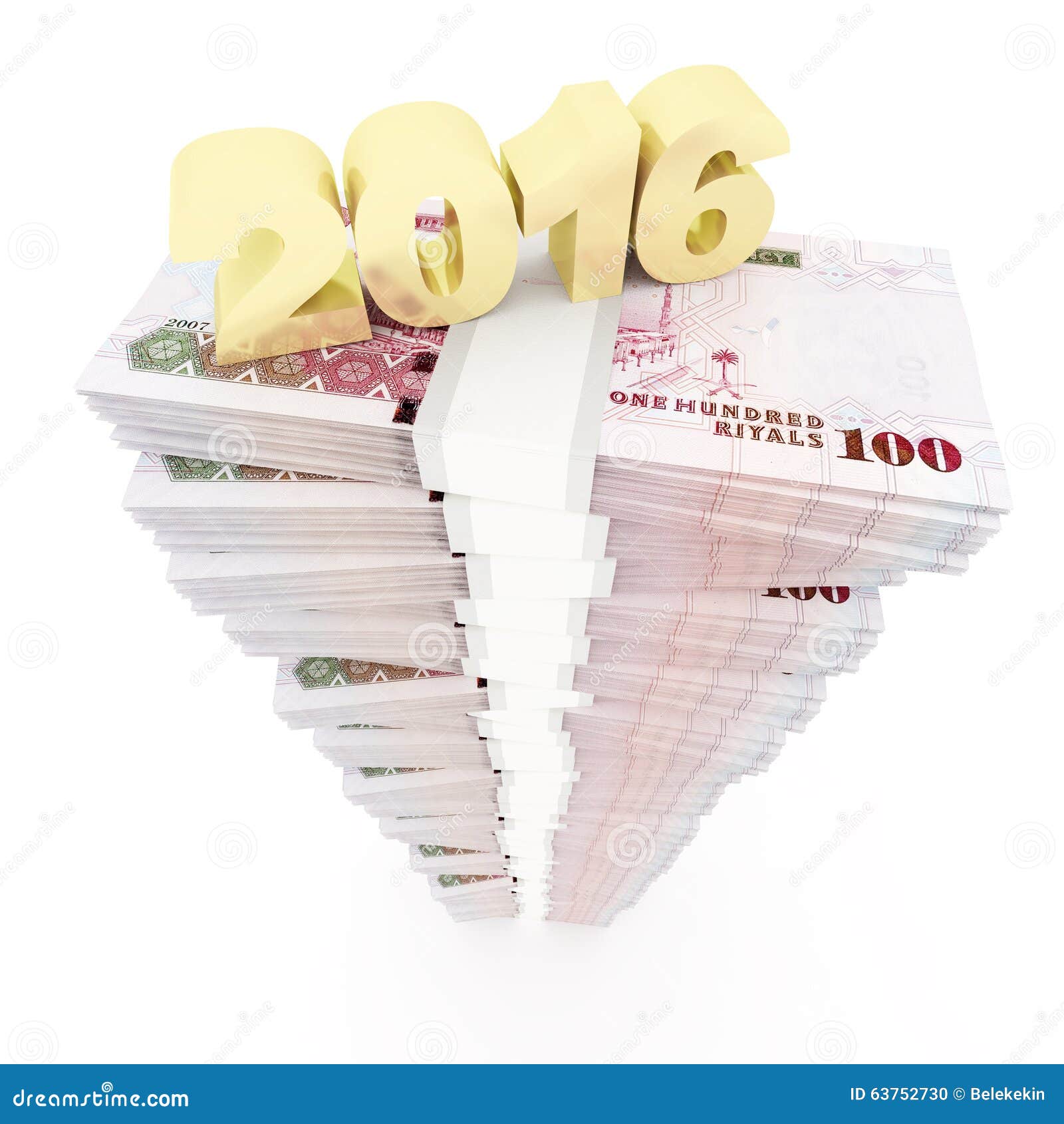 Stack Of Saudi Arabian Riyal Notes Stock Photo | CartoonDealer.com ...