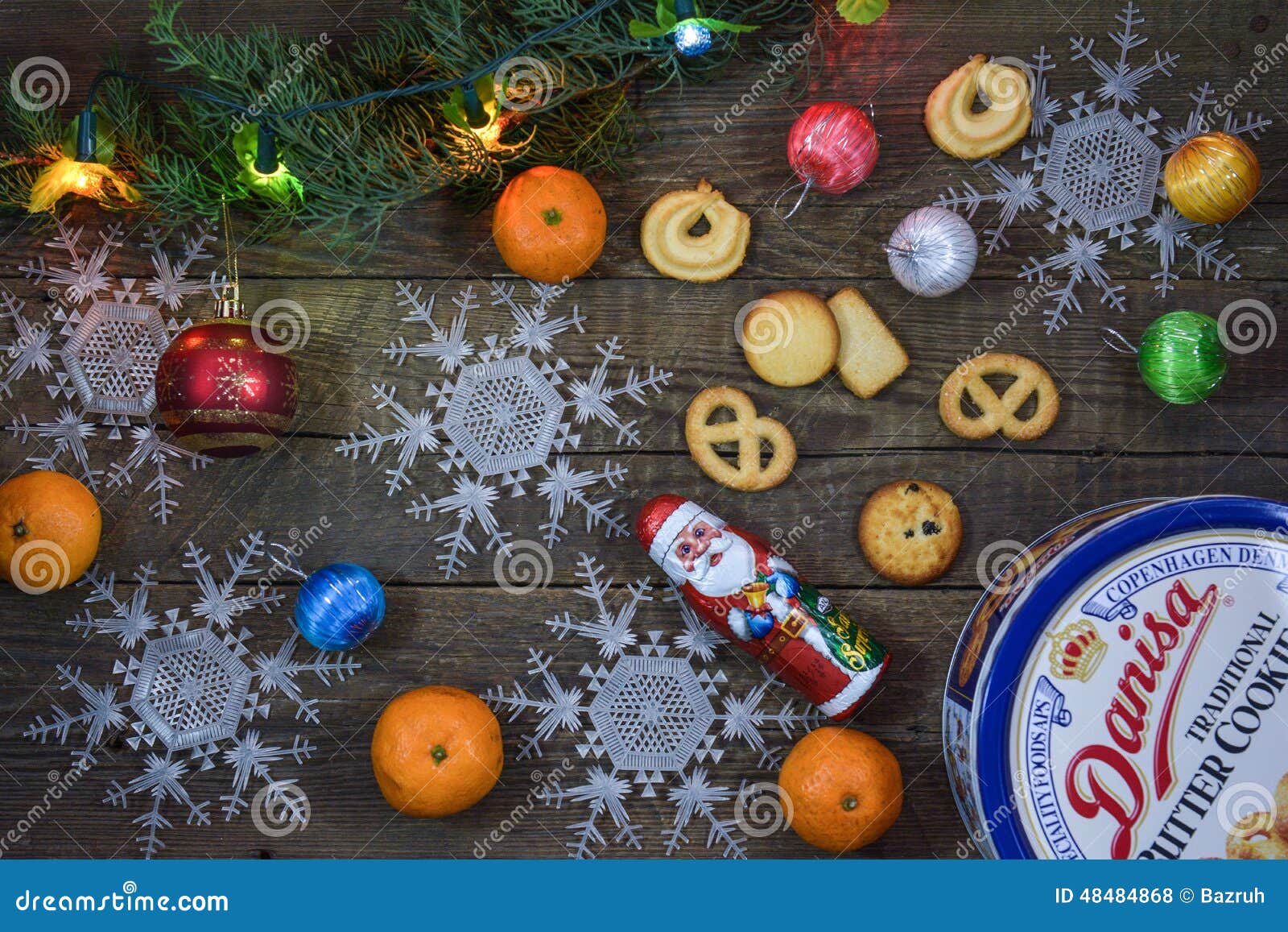 New Year sweets editorial stock photo. Image of newyear - 48484868