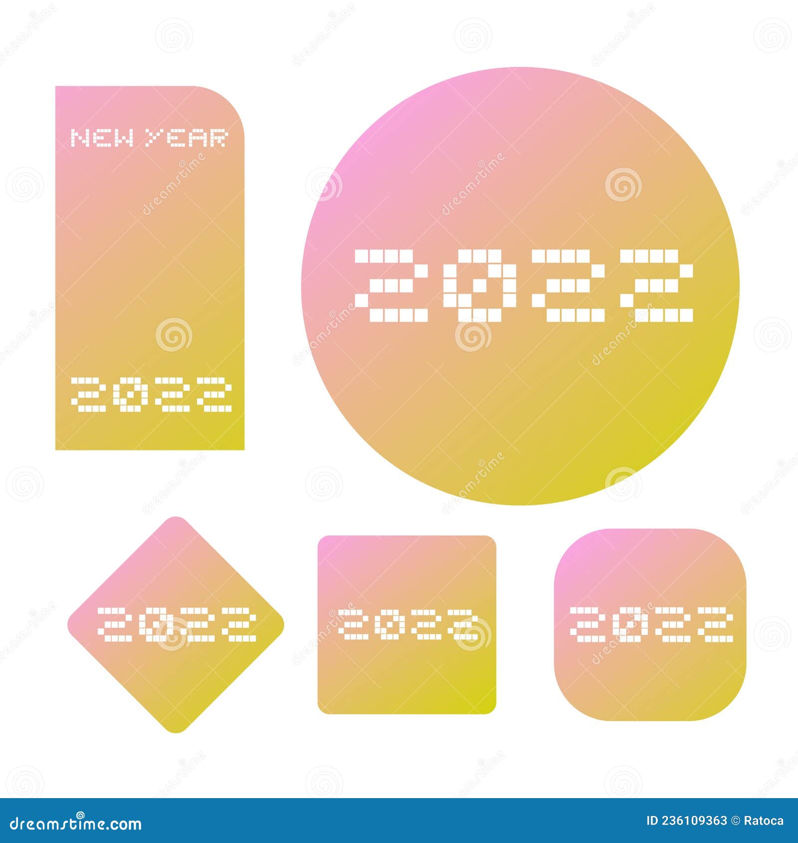 2022 new year symbols stock illustration. Illustration of symbol ...