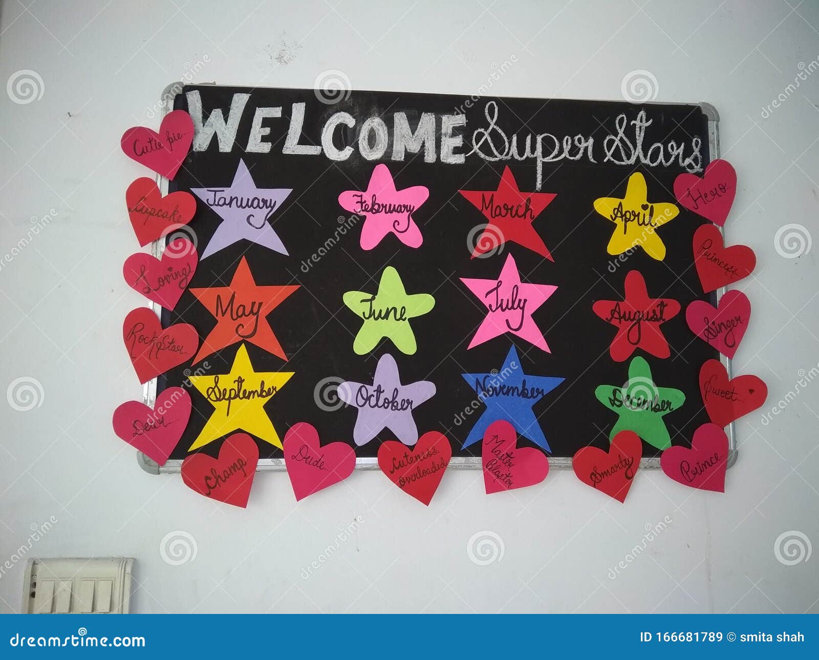 New Year Welcome Display Board Stock Image - Image of year, display ...