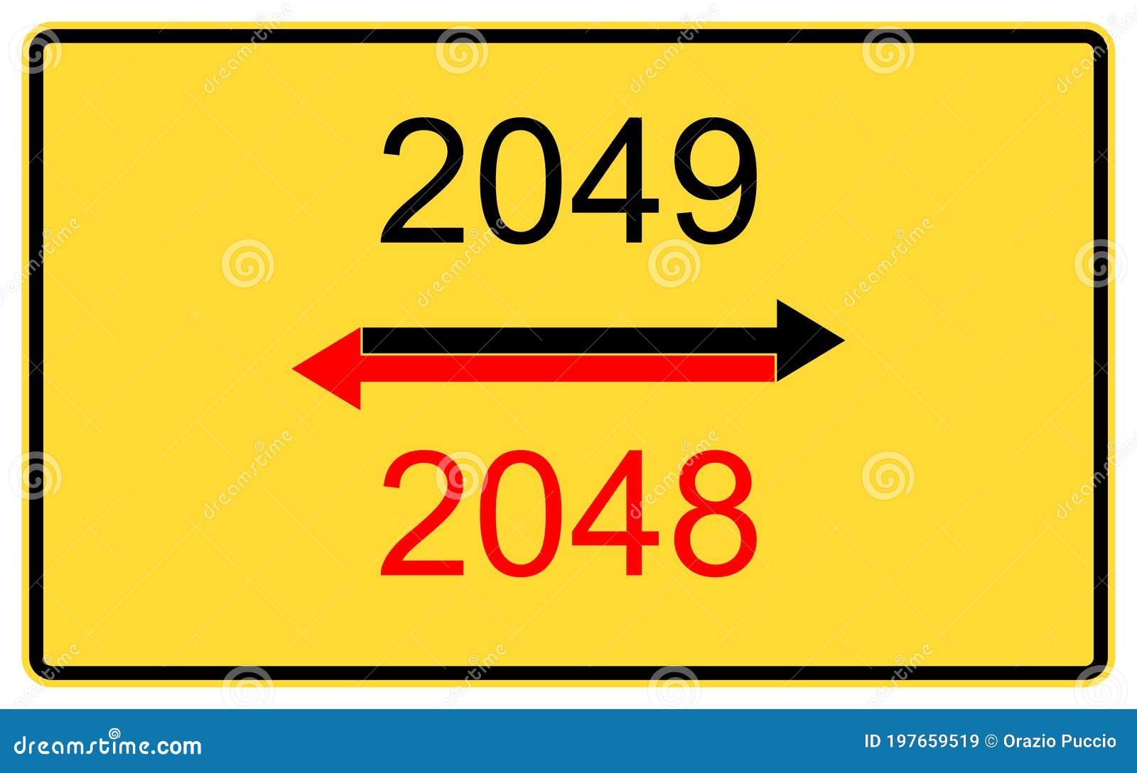 2048 Happy New Year Logo Design, New Year 2048 Modern Design Isolated ...