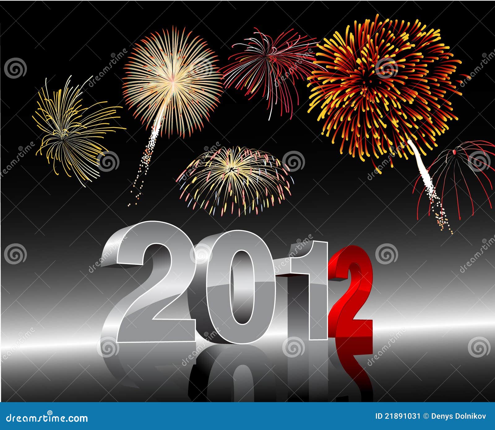 New Years 2012 stock illustration. Illustration of paper - 21891031