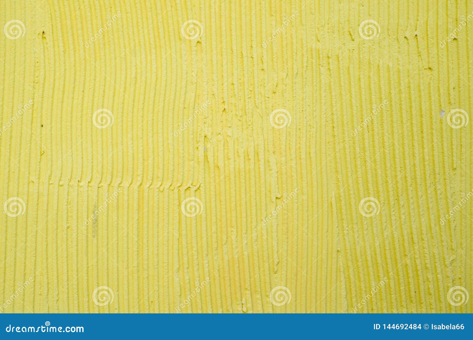 New Yellow Relief Plaster on Wall Closeup Stock Photo - Image of ...