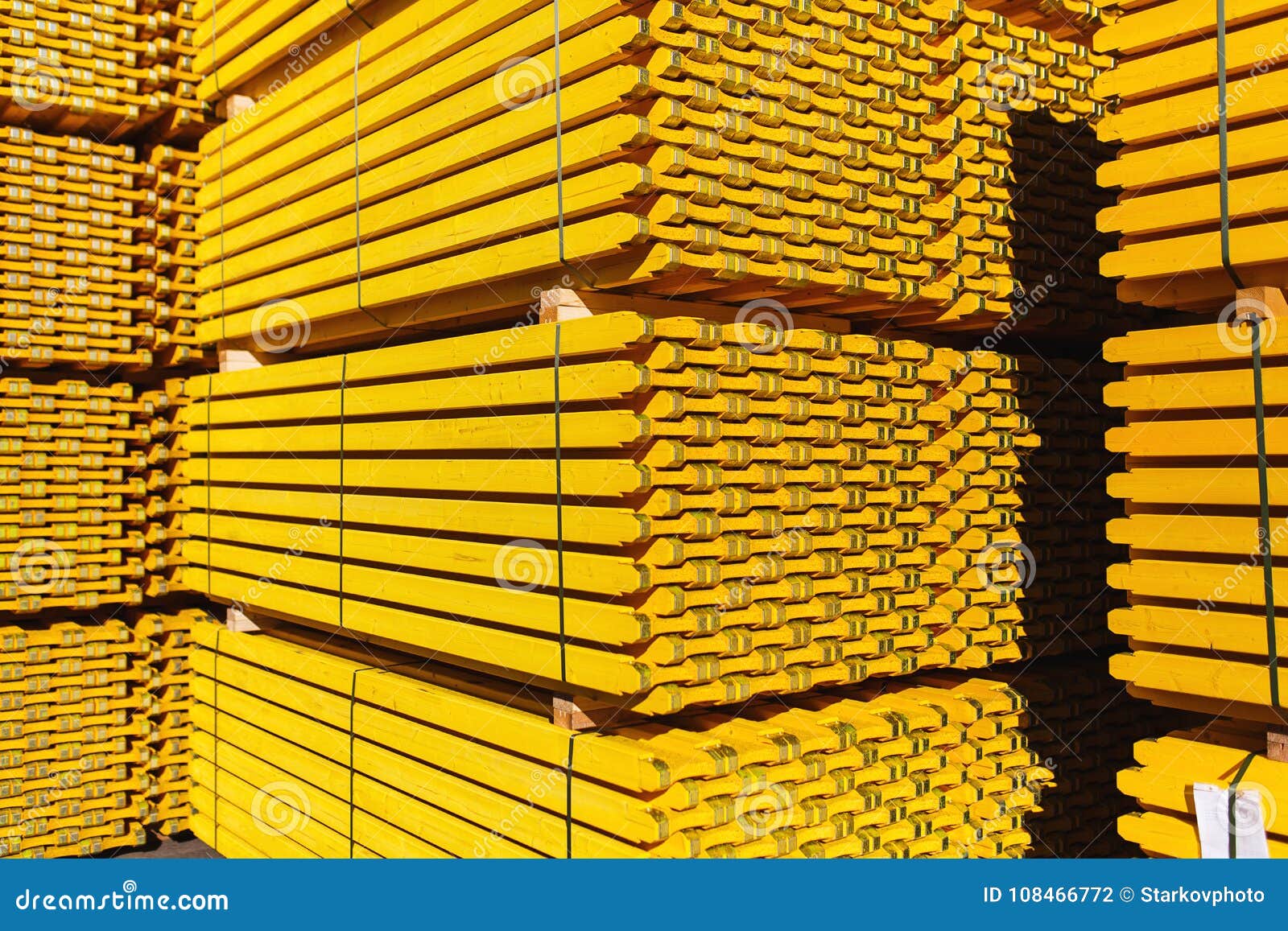 Wooden Formwork For A Reinforced Concrete Slab Royalty-Free Stock Image ...