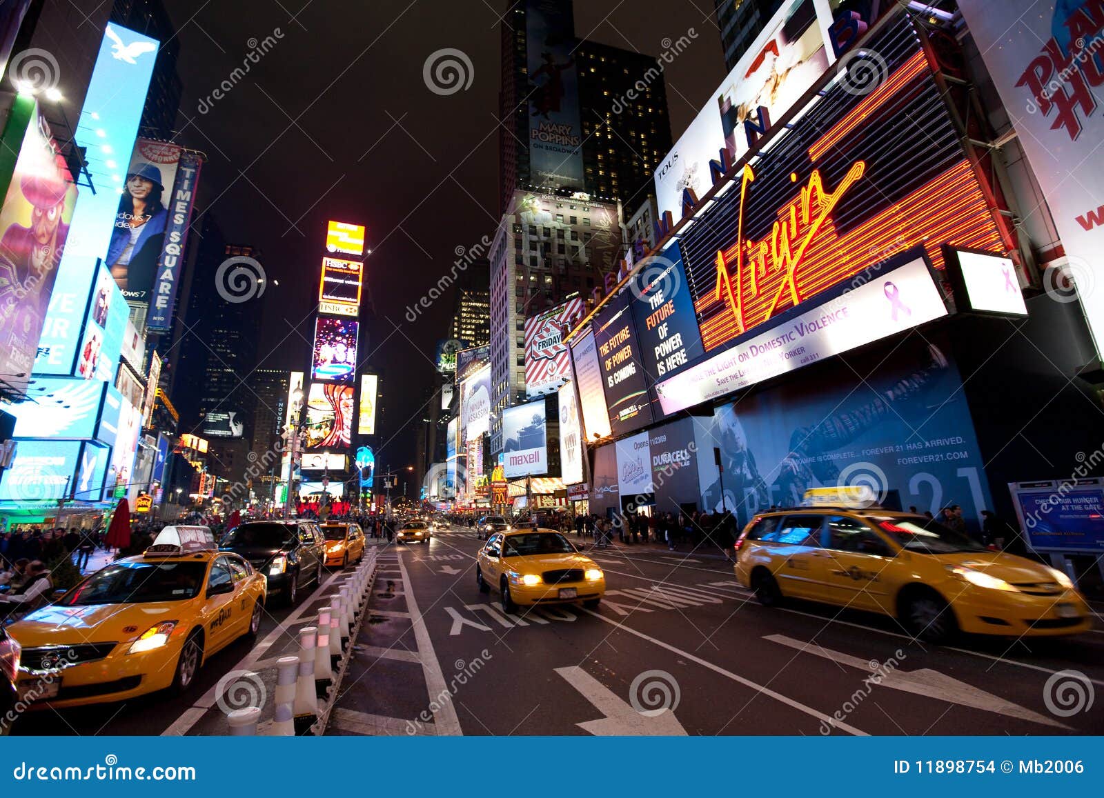 New York , Broadway editorial stock image. Image of tourism - 11898754