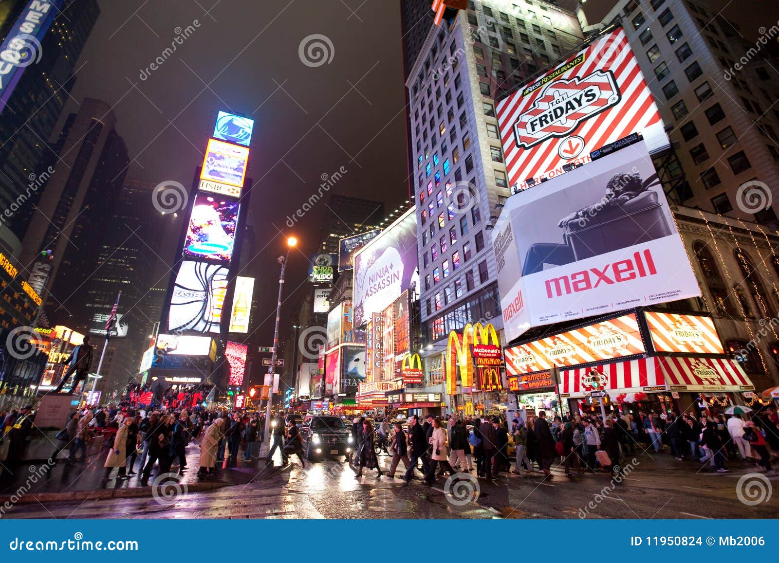 New York , Broadway editorial stock image. Image of broadway - 11950824