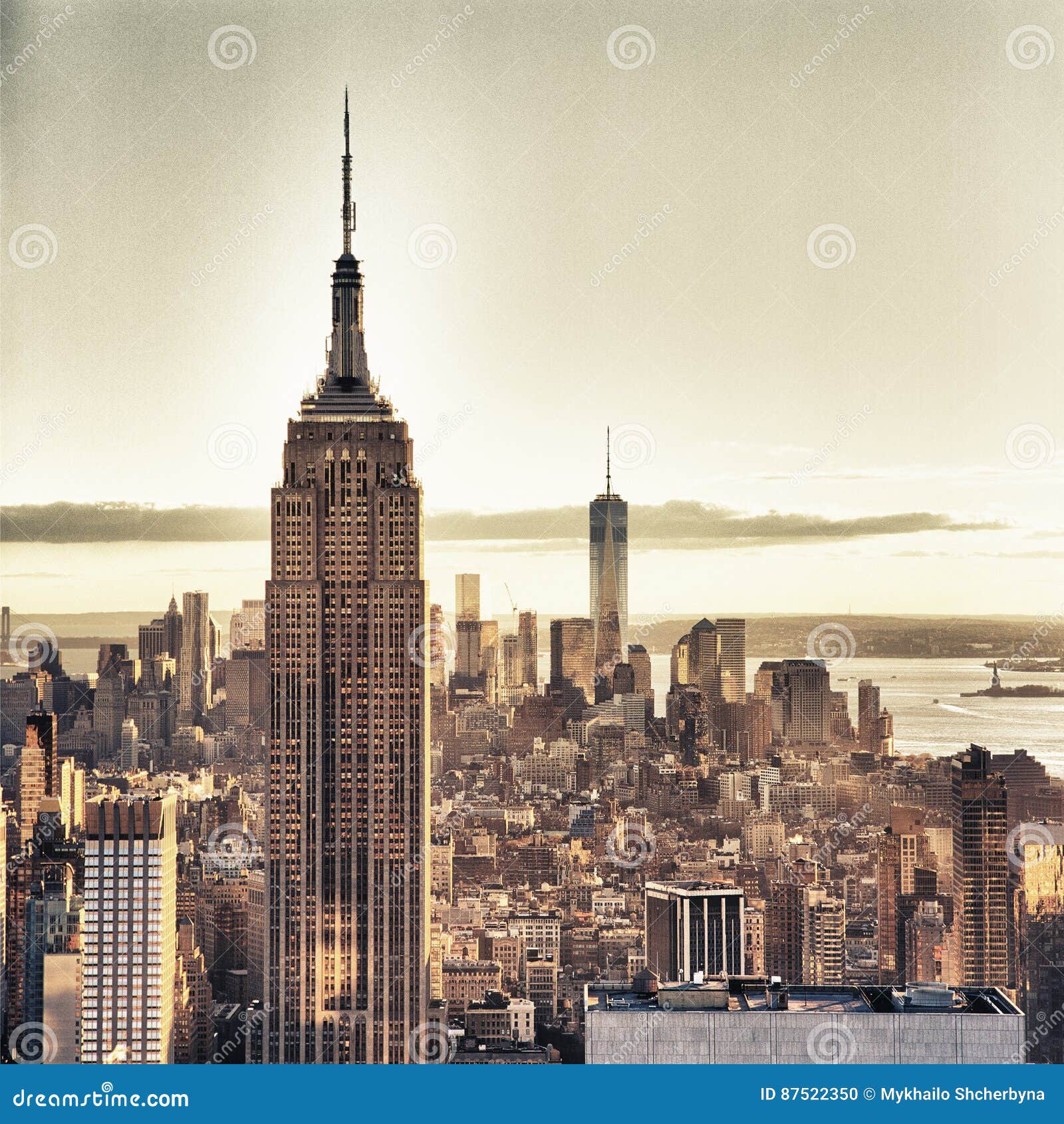 New York City immagine editoriale. Immagine di orizzonte - 87522350