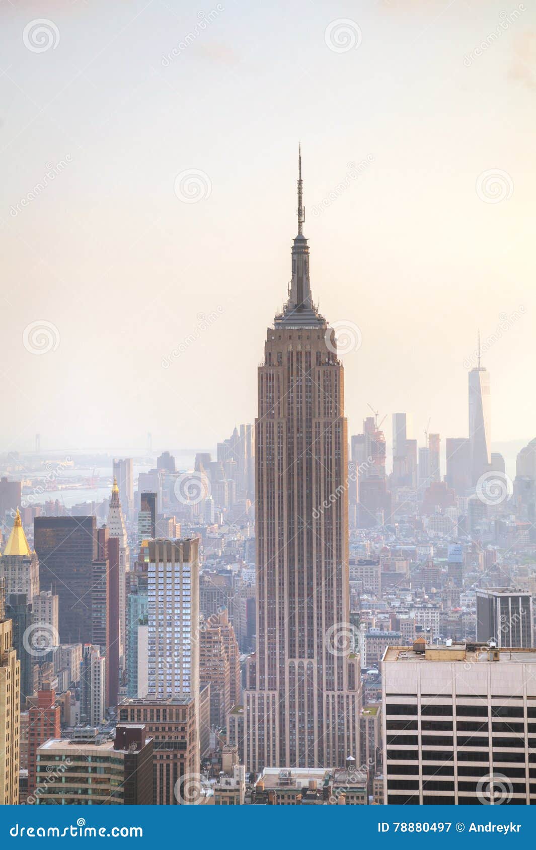 New York City Aerial Overview Editorial Photography - Image of midtown ...